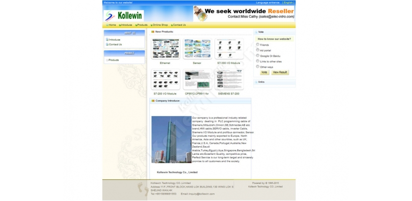 Good bye! old website!